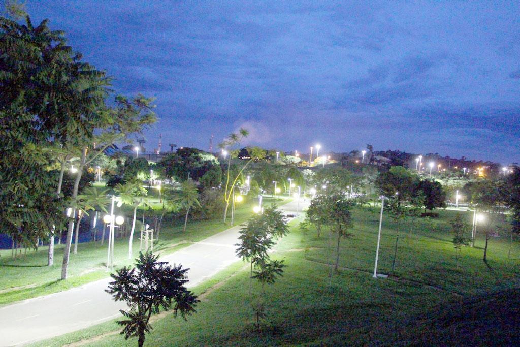 Parque Ipanema já conta com nova iluminação de led | Portal Diário do Aço